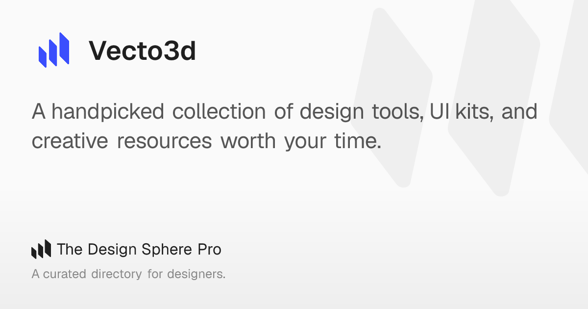 Vecto3d: Transform Your Vectors in a New Dimension – The Design Sphere Pro
