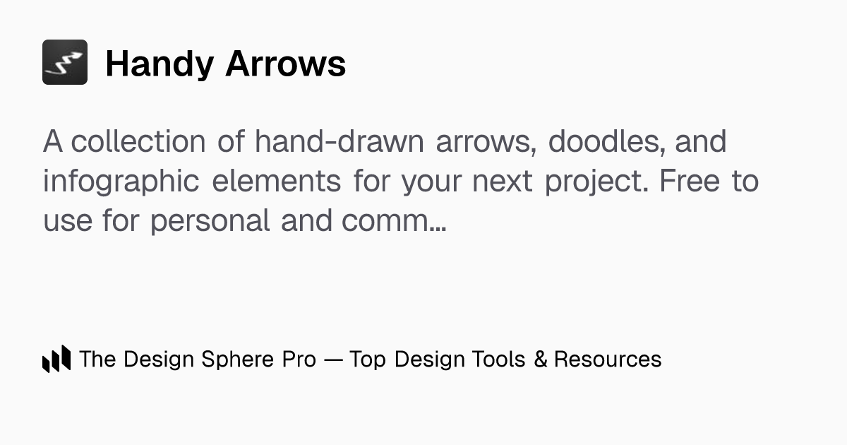 Handy Arrows: Hand-drawn arrows, doodles, and infographic elements ...